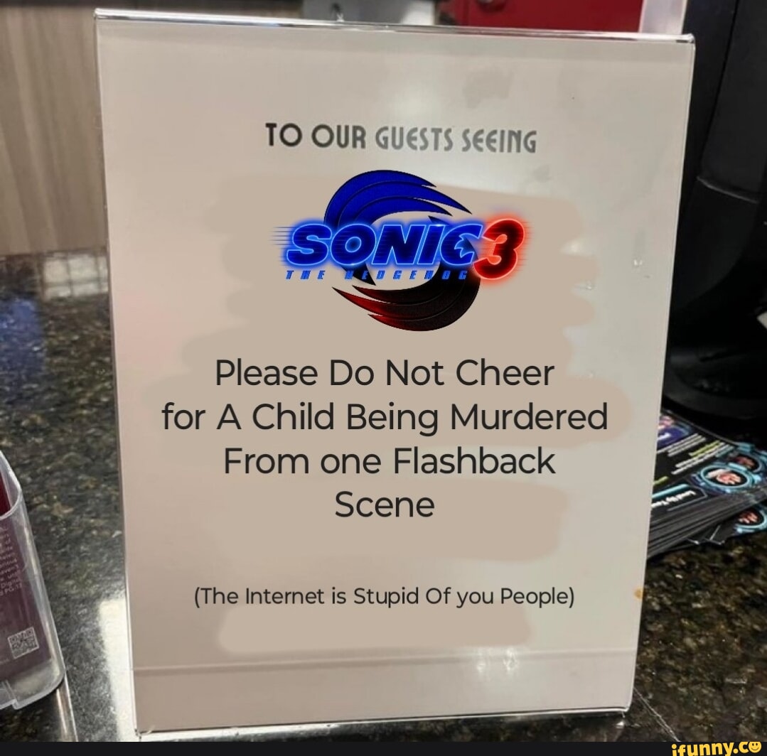 TO OUR GUESTS SEEING Please Do Not Cheer for A Child Being Murdered ...