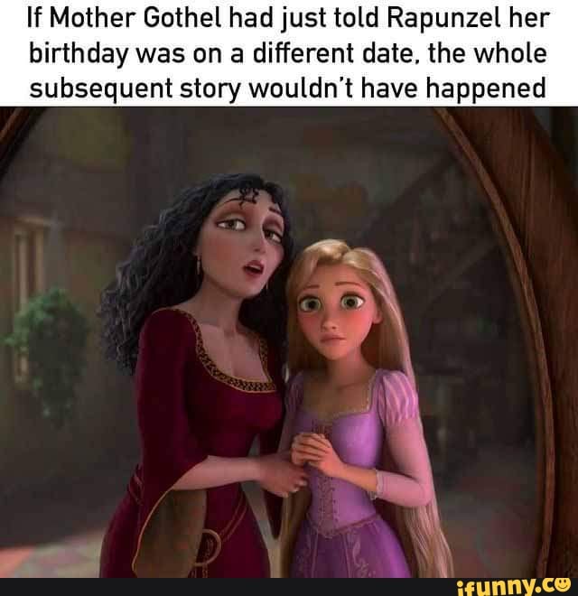 Gothel memes. Best Collection of funny Gothel pictures on iFunny
