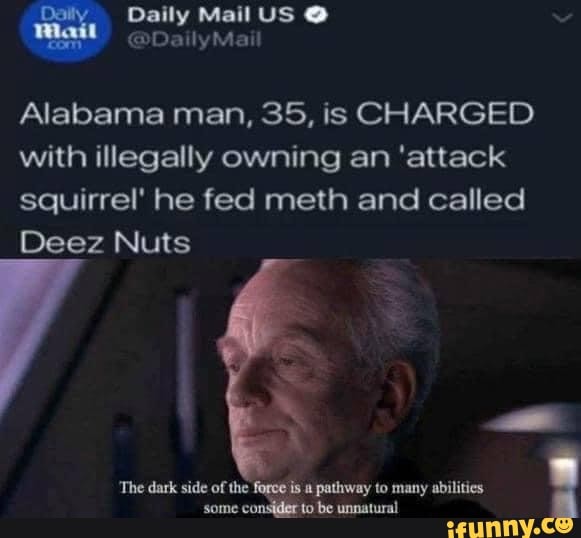 Daily MailUS @ Alabama man, 35, is CHARGED with illegally owning an ...