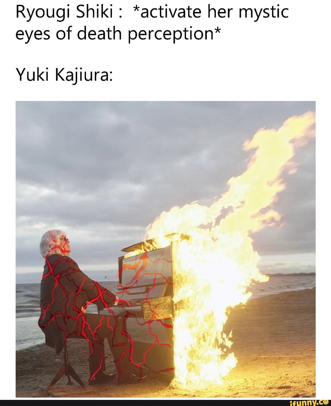 Ryougi Shiki: *activate her mystic eyes of death perception* Yuki ...