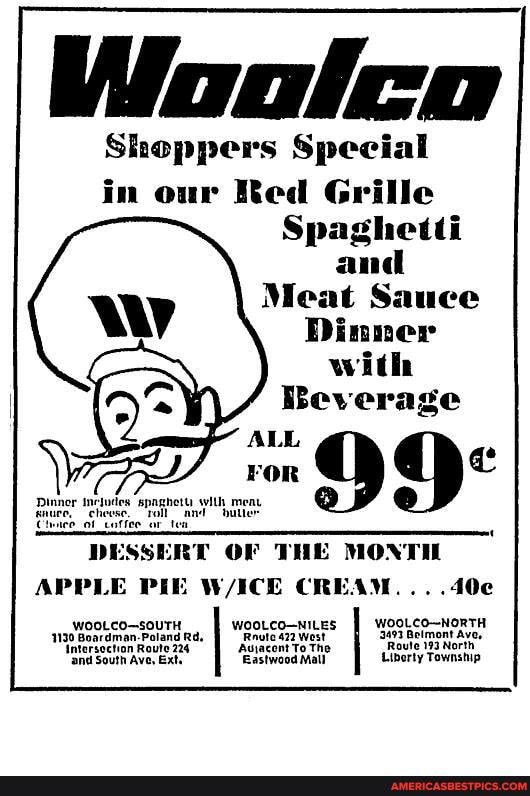 Woolco Red Grille - September 1973 - Woolen Shoppers Special in our Red ...