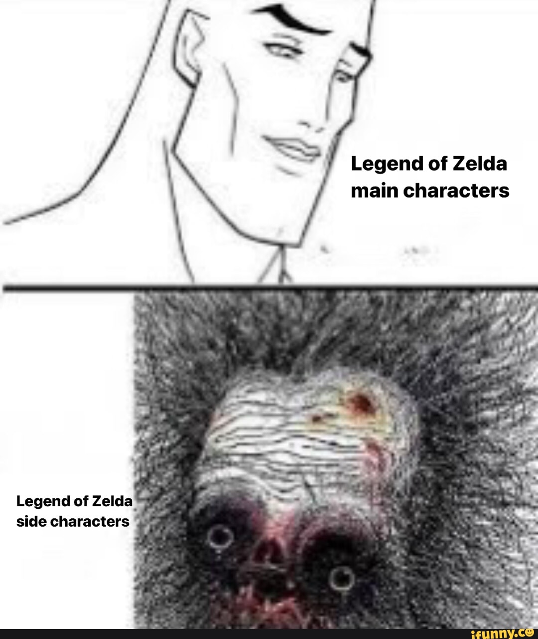 Legend of Zelda main characters Legend of Zelda' side characters - iFunny