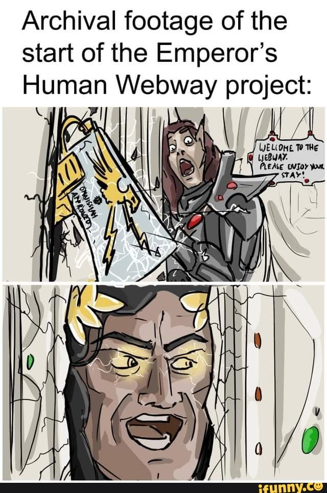 Archival footage of the start of the Emperor's Human Webway project: LA ...