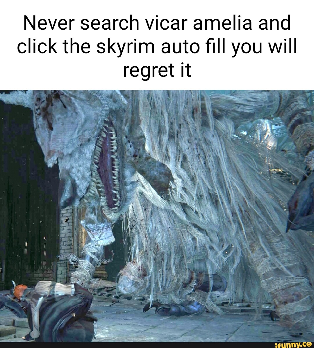 Never search vicar amelia and click the skyrim auto fill you will ...