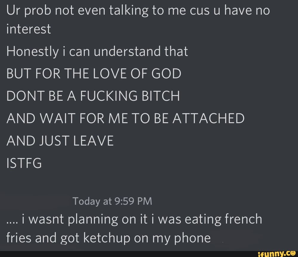 Istfg memes. Best Collection of funny Istfg pictures on iFunny