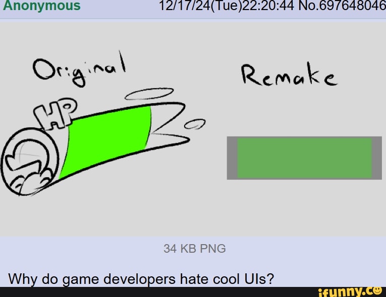 Anonymous Ocg Remake oD 34 KB PNG Why do game developers hate cool Uls ...