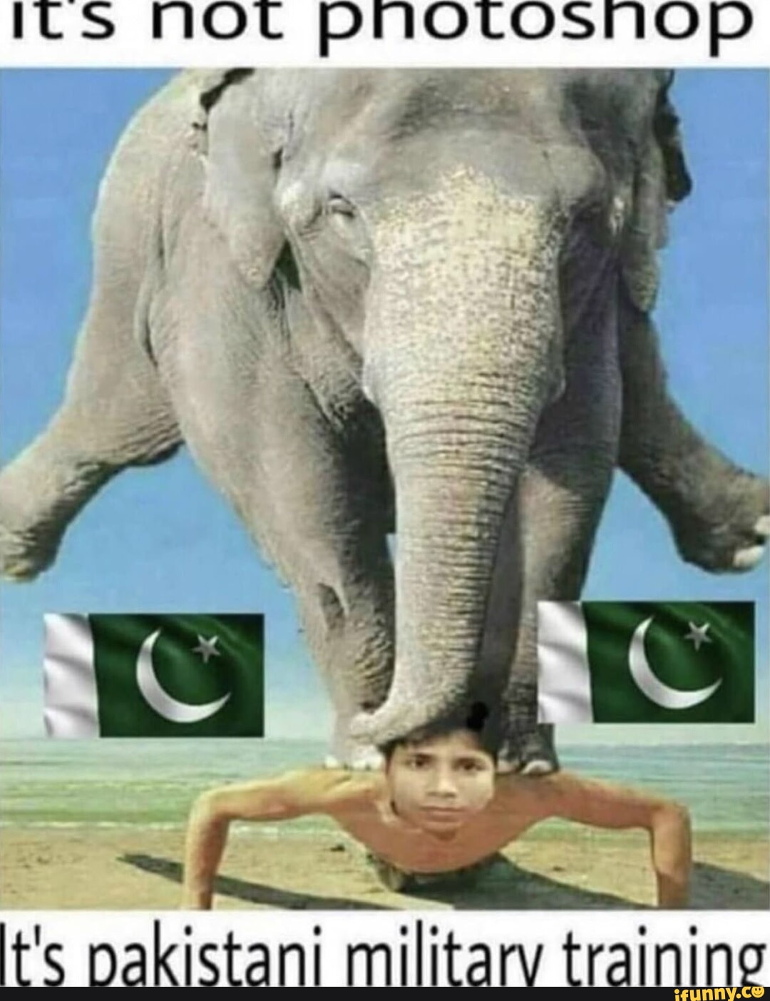 ITS MOC PMNOCTOSNOPp It's nakistani military training - iFunny