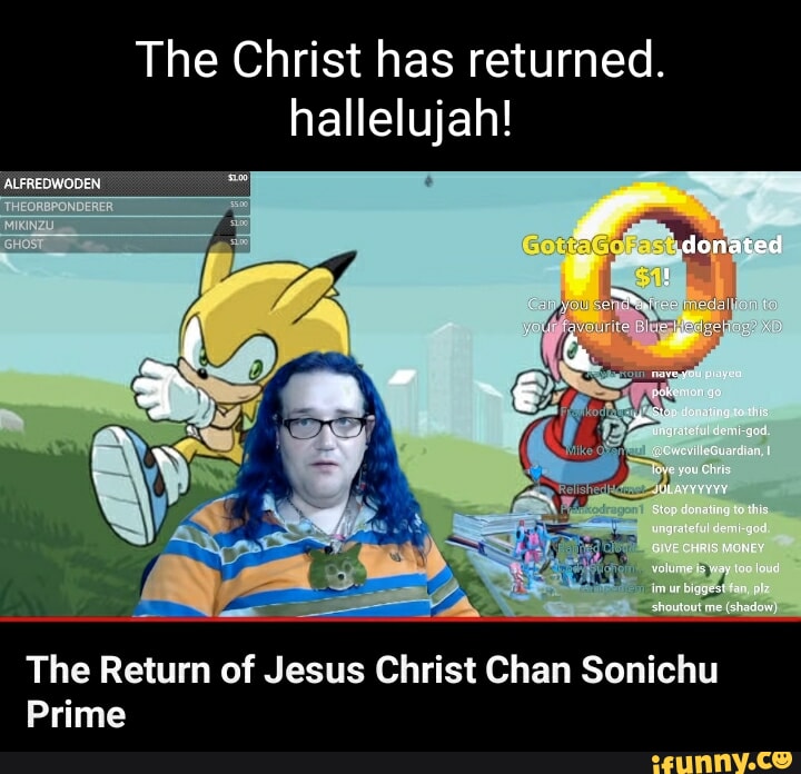 The Christ has returned. hallelujah! donated The Return of Jesus Christ ...