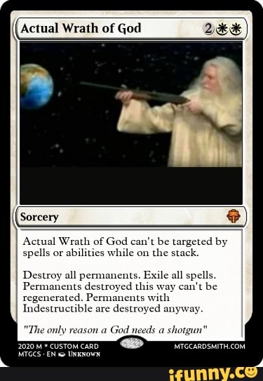 Actual Wrath of God can't be targeted by abilities while on the stacl ...