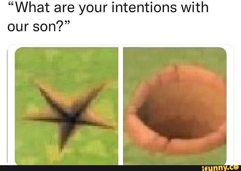 "What are your intentions with our son?" - iFunny