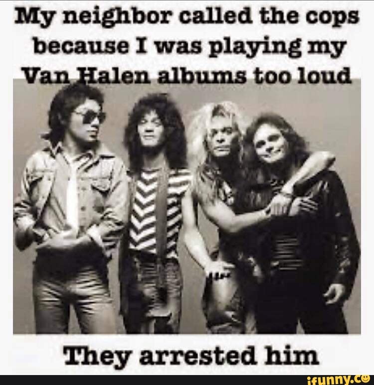 My Neighbor Called The Cops Because I Was Playing My Wi Albums Too Loud