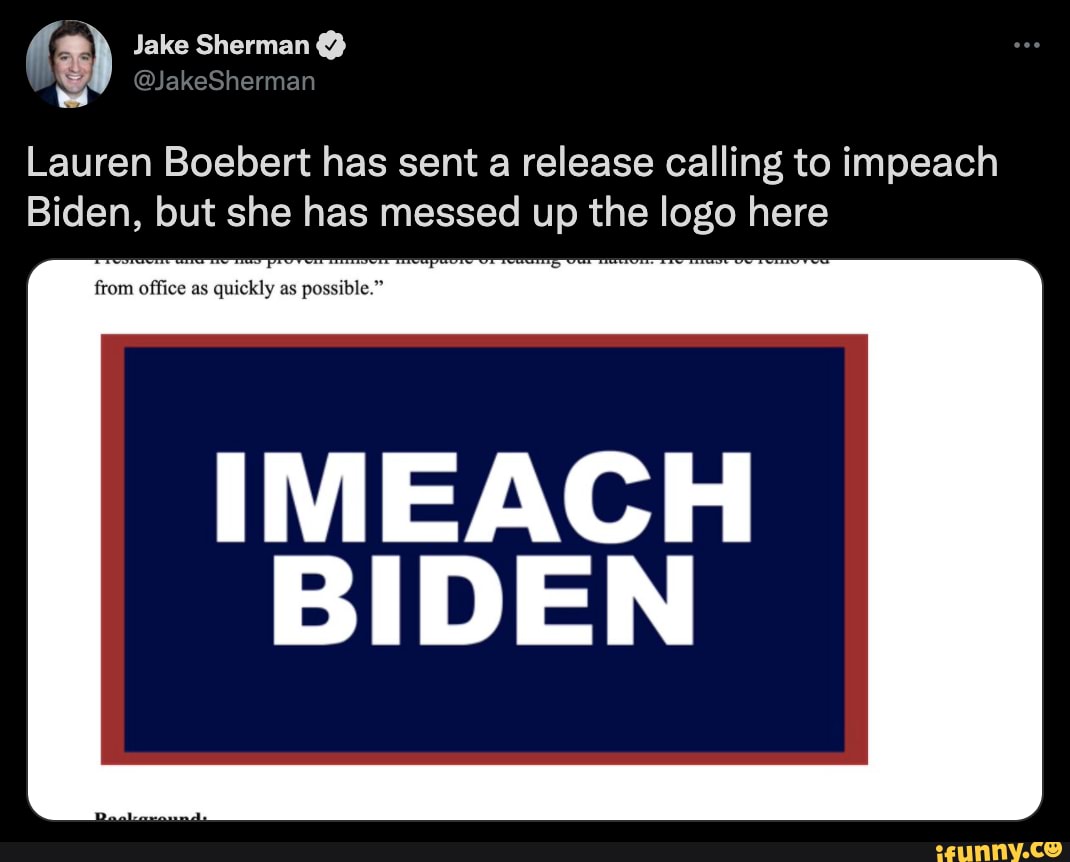 Jake Sh erman Jake Sh @JakeSherman Lauren Boebert has sent a release ...
