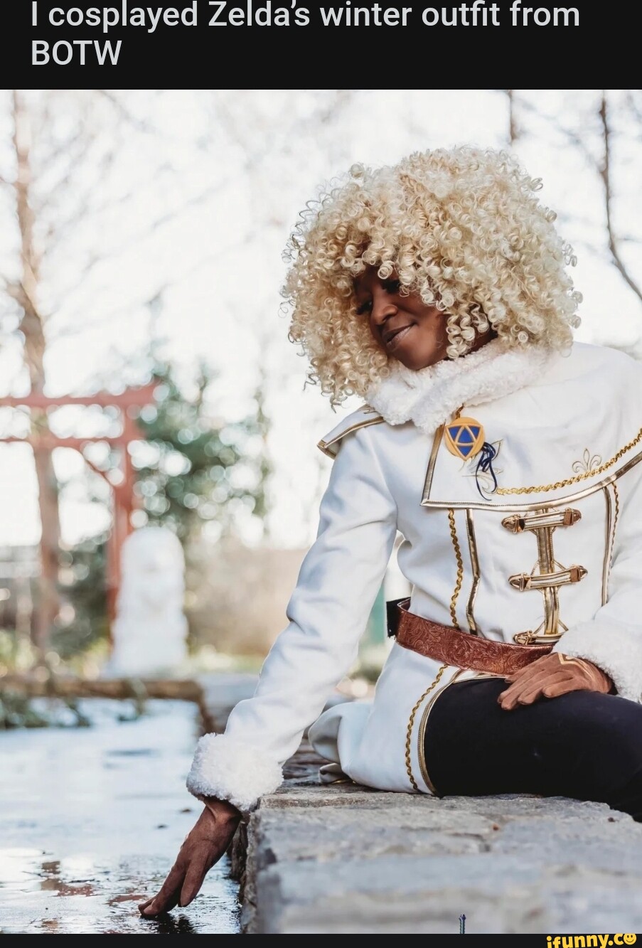 I cosplayed Zeldas winter outfit from BOTW - iFunny
