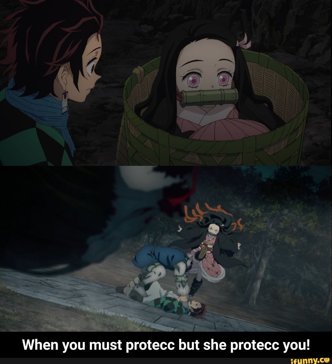 1 When you must protecc but she protecc you! - When you must protecc but she protecc you! - iFunny
