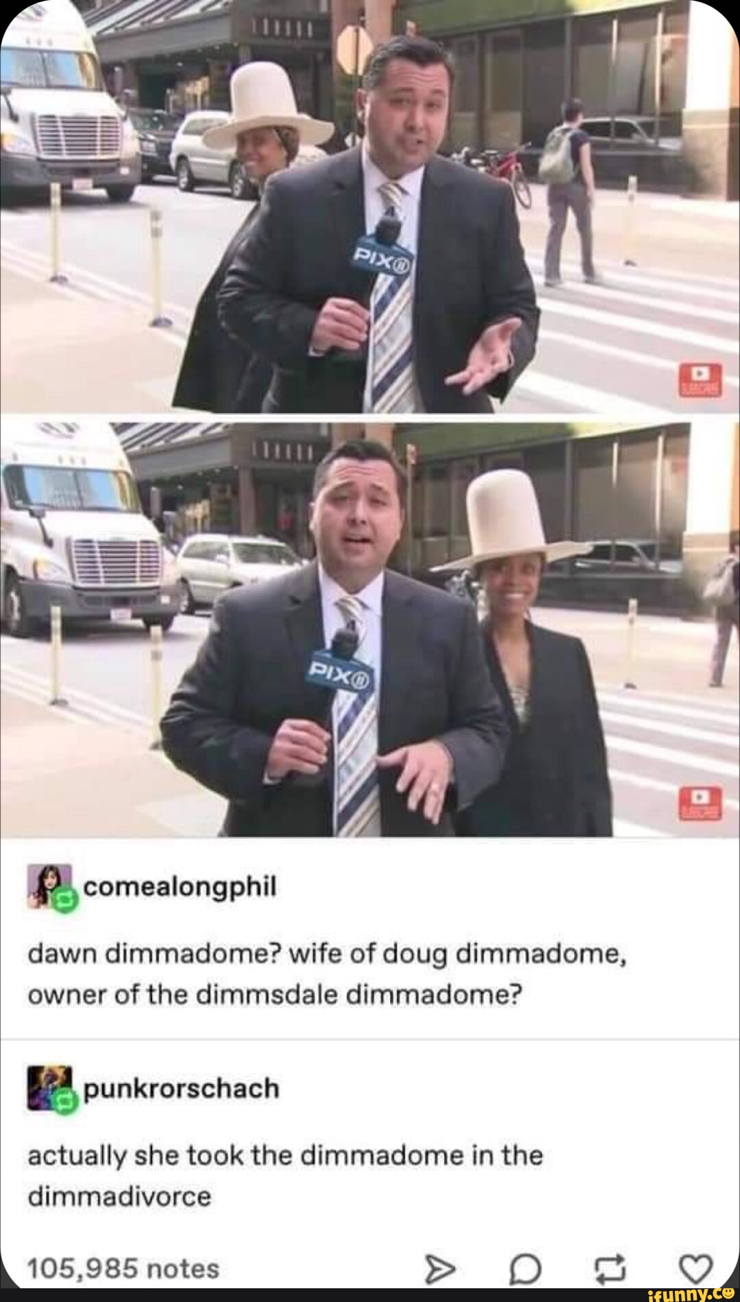 P, comealongphil dawn dimmadome? wife of doug dimmadome, owner of the ...