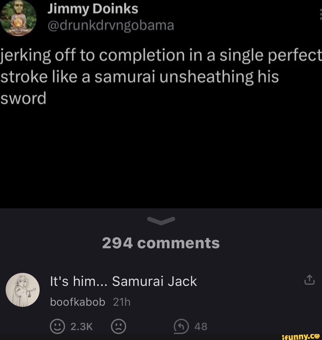 Jimmy Doinks @drunkdrvngobama jerking off to completion in a single ...