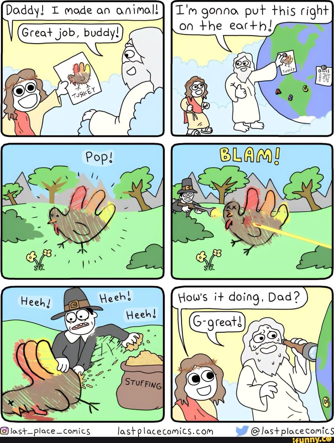 Daddy! made an animal) [I'm gonna put this right] Great job, buddy! on ...