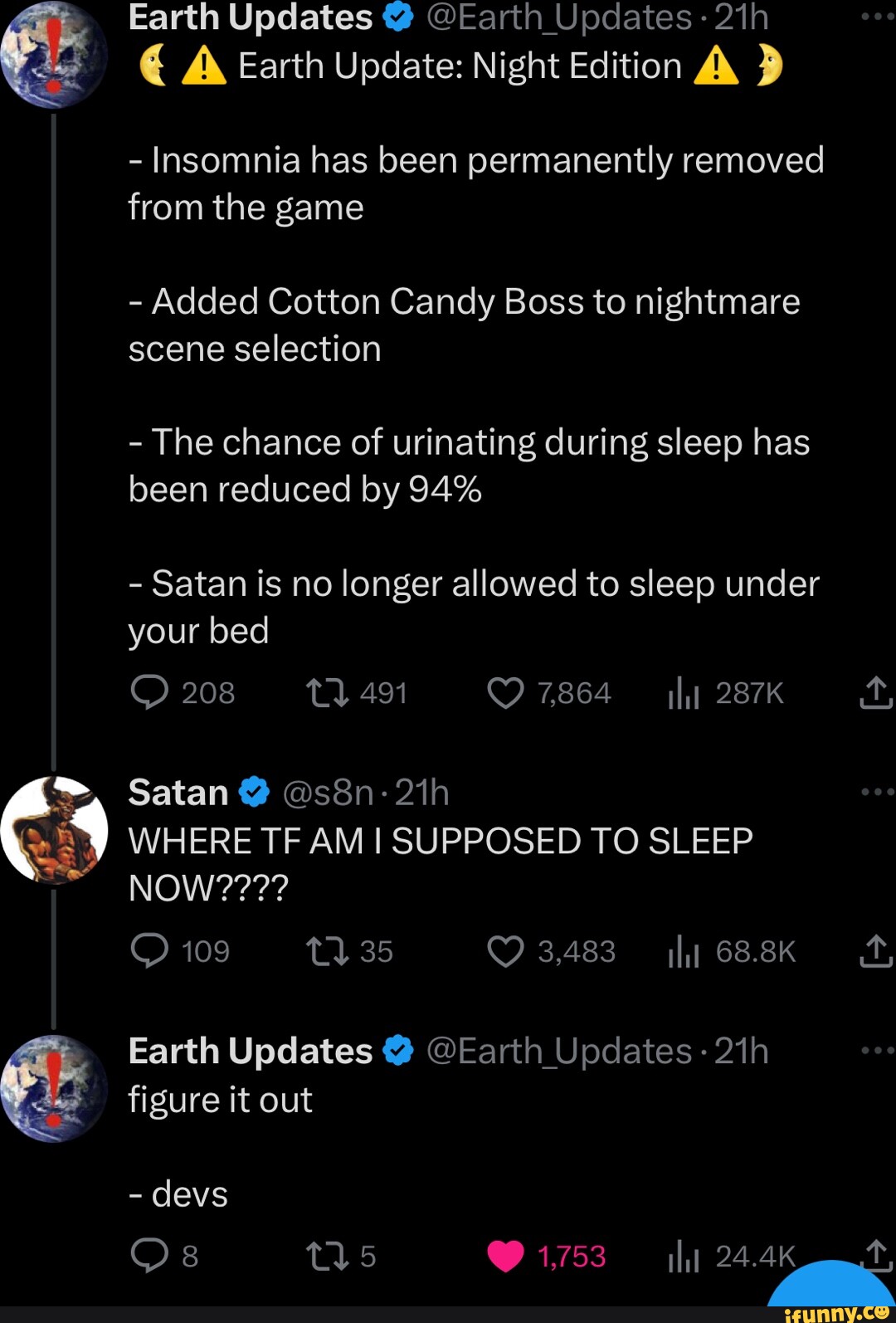 Earth Updates @ @Earth_ Updates A\ Earth Update: Night Edition A ...