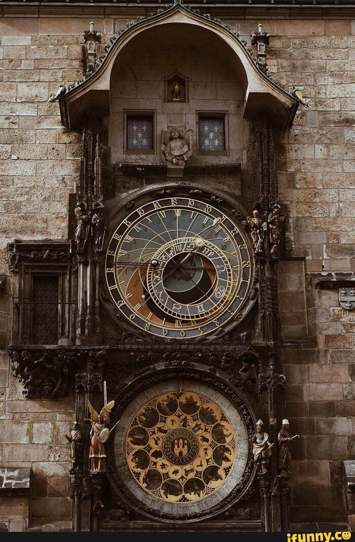 Prague_astronomical_clock memes. Best Collection of funny Prague ...