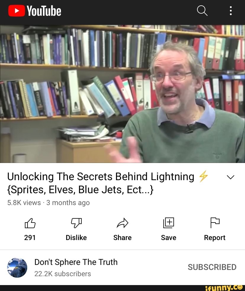 > YouTube Q Unlocking The Secrets Behind Lightning ~ {Sprites, Elves ...