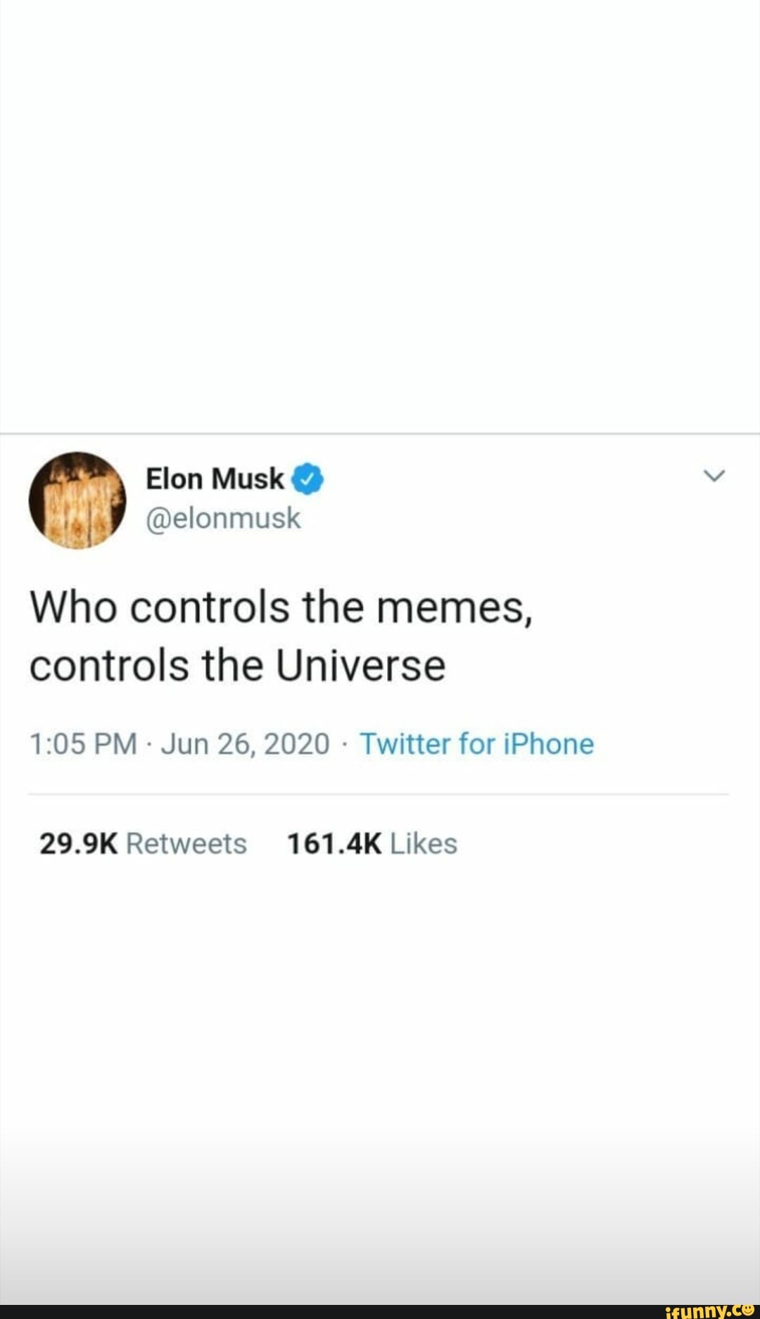Who controls the memes, controls the Universe PM Jun 26, 2020 - Twitter ...