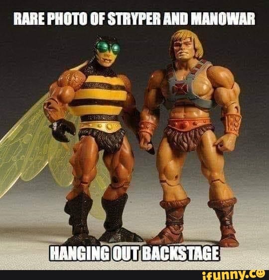 RARE OF STRYPER AND MAHDWAR HARGING GUT BAGESTAGE - iFunny