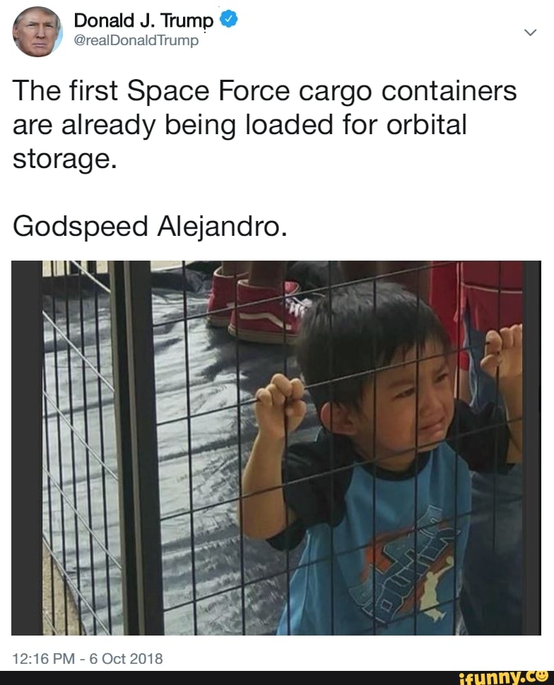 The first Space Force cargo containers are already being loaded for ...