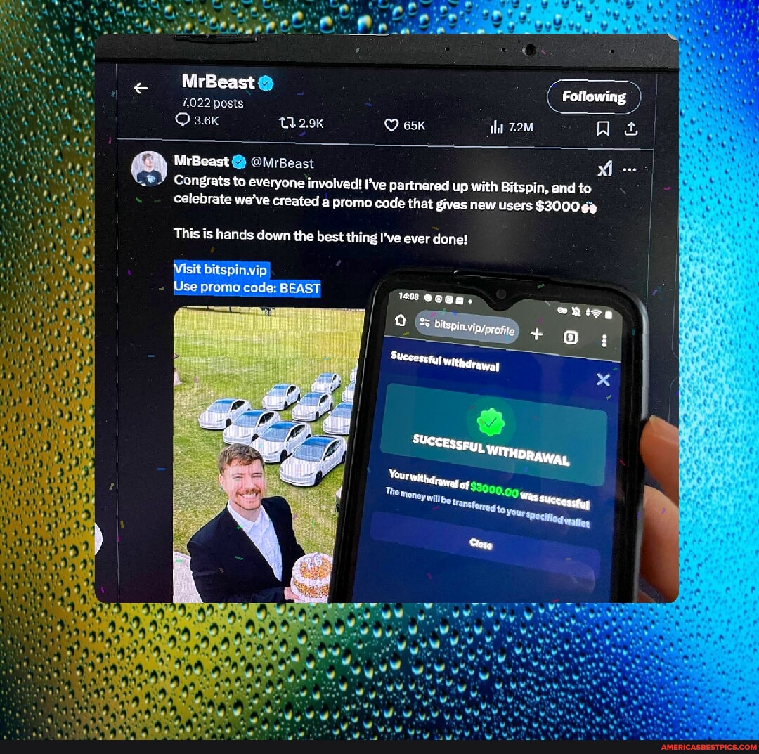 Ry MrBeast 7,022 posts Foliowing I MrBeast @ @MrBeast I Congrats to ...