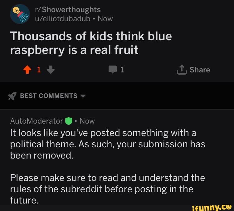 Now Thousands of kids think blue raspberry is a real fruit Share il ...