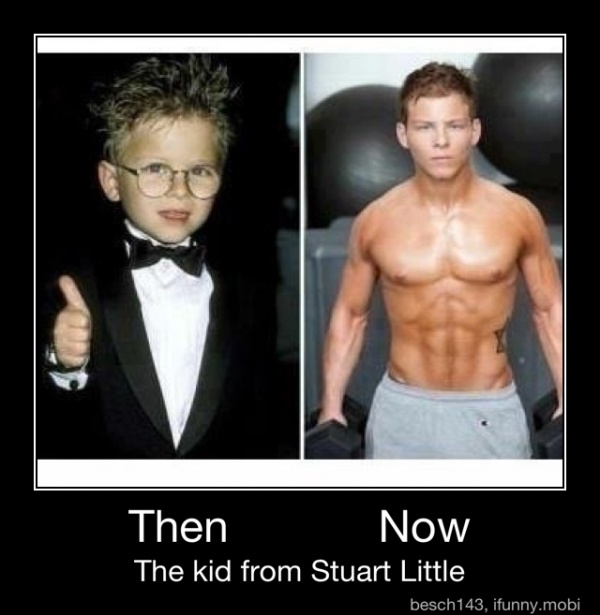 Stuart Little Then And Now