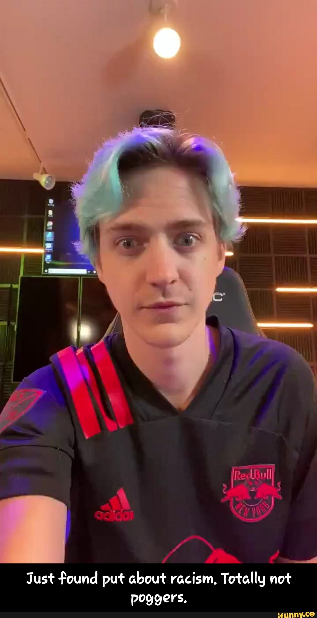 Just found put about racism, Totally not poggers, - Just found put ...