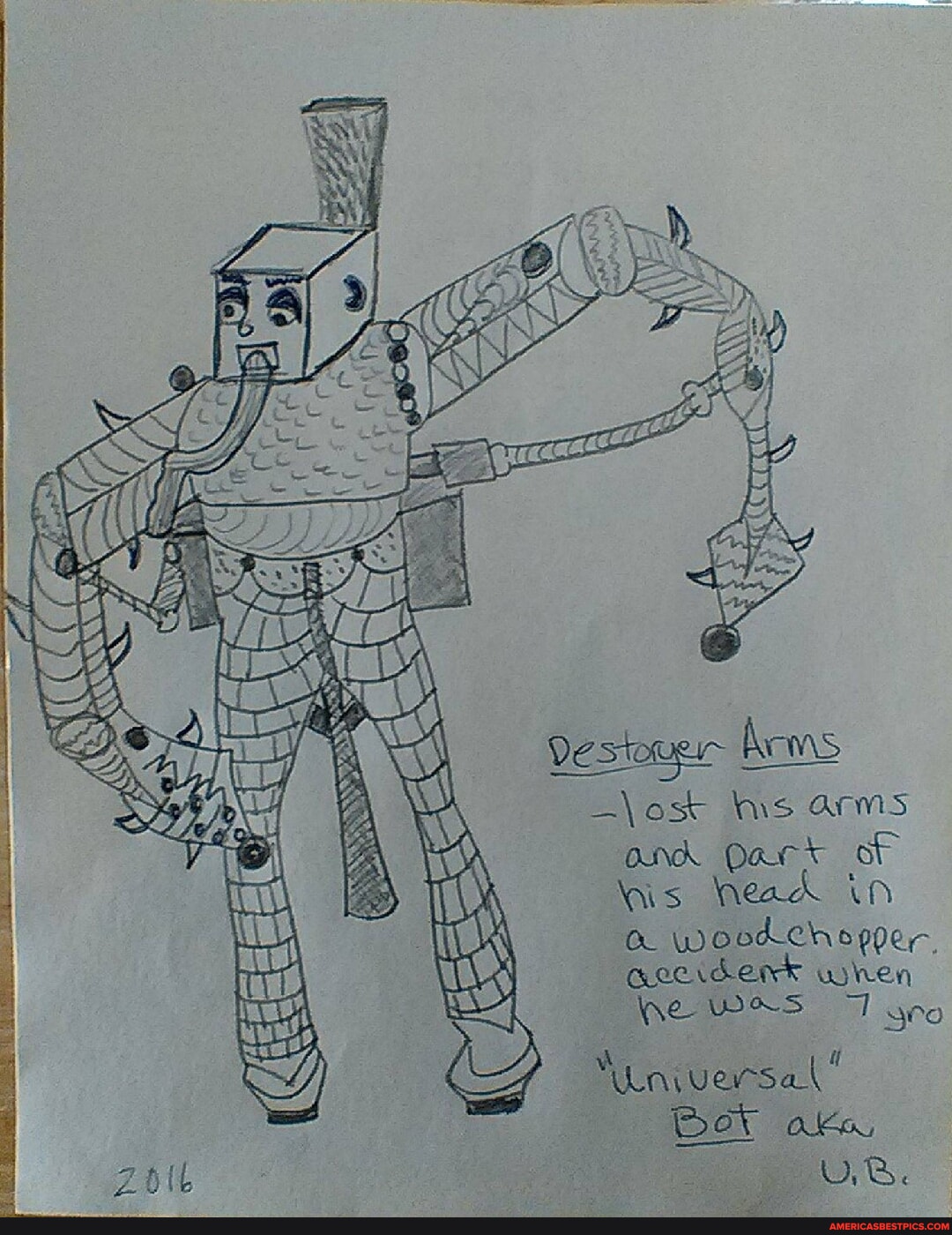 Destoyer Aoms -\ost Wns @ems Pack of is Neak in O Woodchoypper, qecidenk when We WoOS eo ...