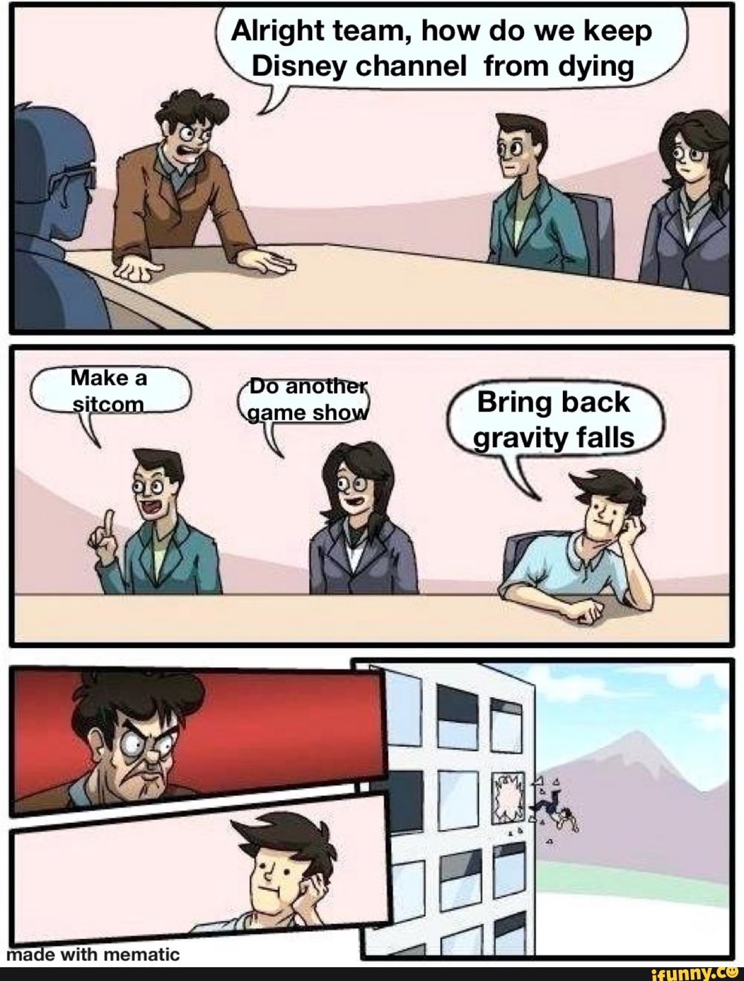 Alright team, how do we keep Disney channel from dying Bring back - iFunny