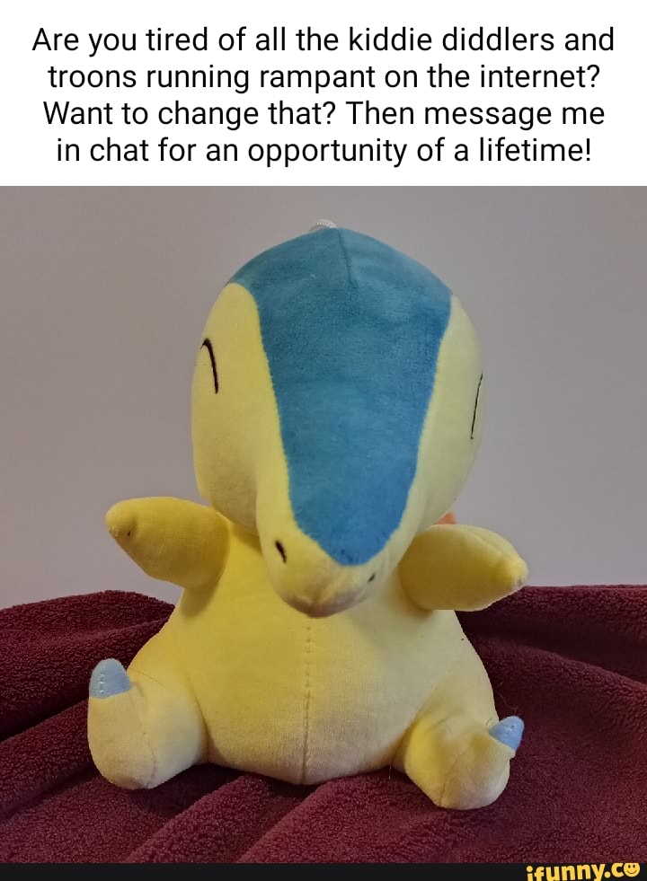 Are you tired of all the kiddie diddlers and tr running rampant on the ...