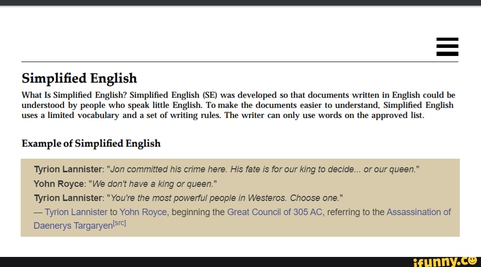 Simplified English What Is Simplified English? Simplified English (SE ...