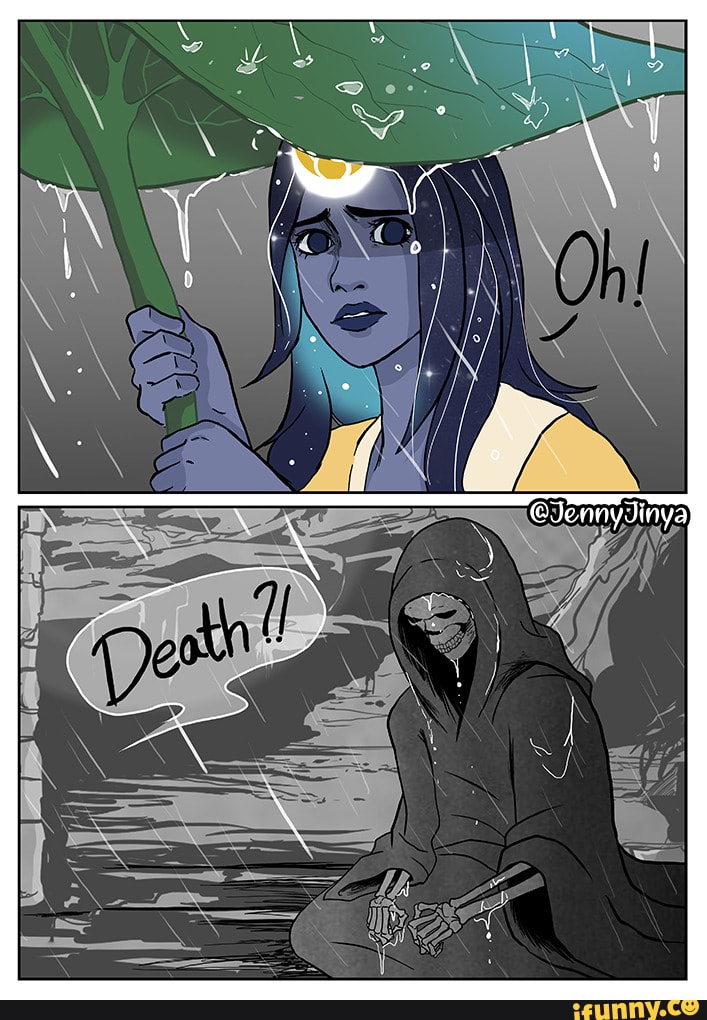 Loving Death comic by JennyJinya - iFunny
