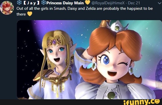 [Jay ] Princess Daisy Main @RoyalDeijiHimeX Dec 21 Out of all the girls ...