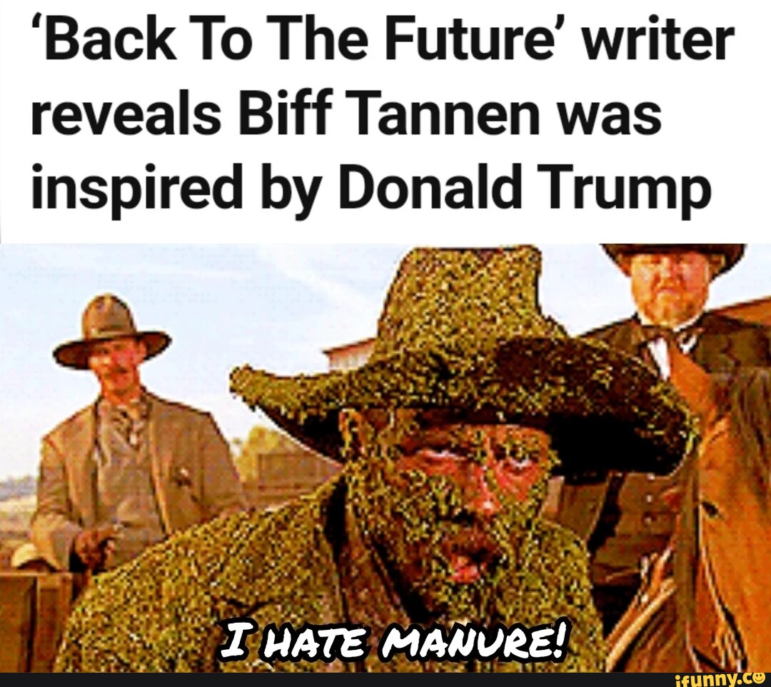 'Back To The Future' writer reveals Biff Tannen was inspired by Donald ...