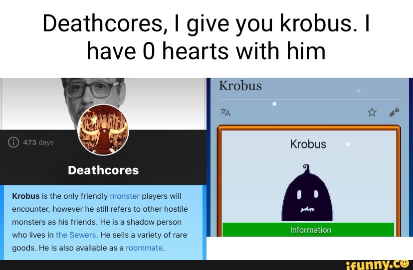 Krobus memes. Best Collection of funny Krobus pictures on iFunny