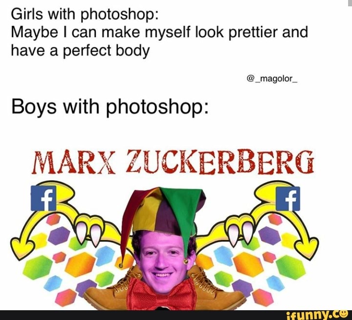Girls with photoshop: Maybe I can make myself look prettier and have a ...