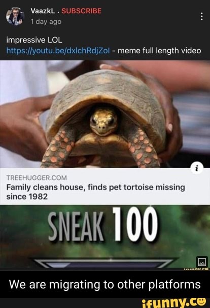 F: VaazkL . SUBSCRIBE day ago impressive LOL hRdjZol - meme full length ...