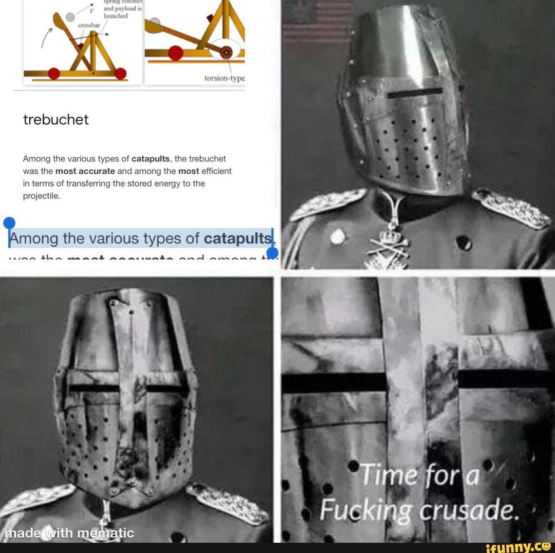 Trebuchet Among the various types of catapults, the trebuchet was the ...
