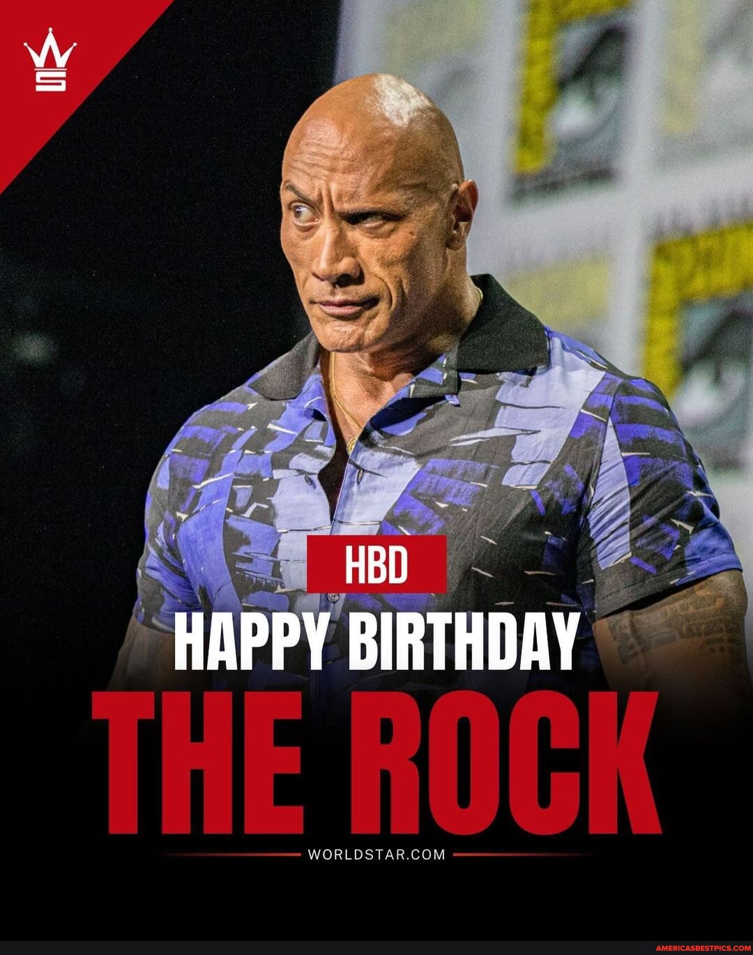 Happy Birthday goes out to the WWE legend and actor Dwayne The Rock ...