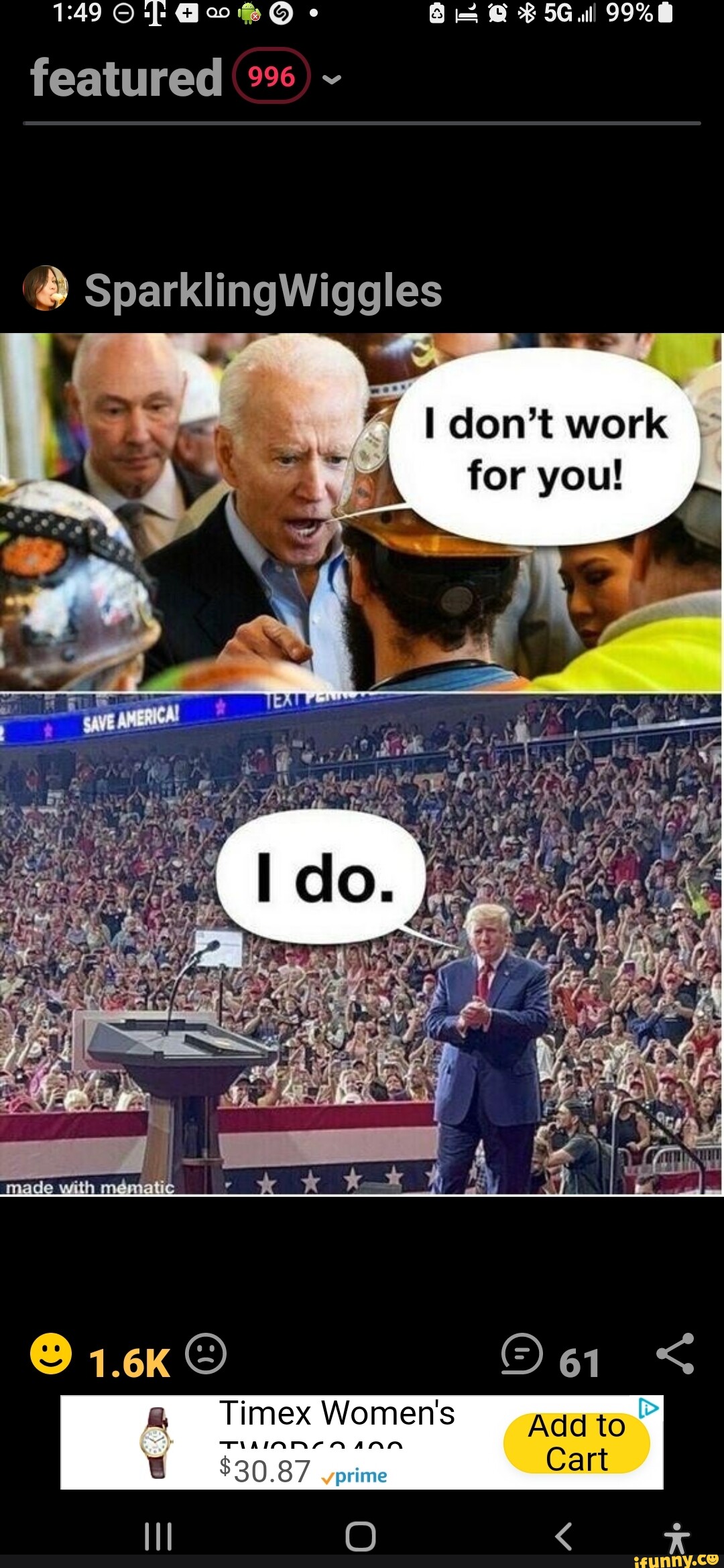 Timex memes. Best Collection of funny Timex pictures on iFunny