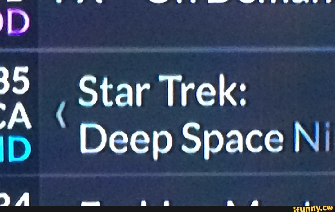 OREO Star Trek: Deep Space Ni - iFunny