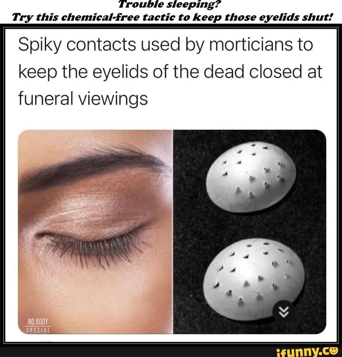 Frouble sleeping' Try this chemical-free tactic to keep those eyelids ...