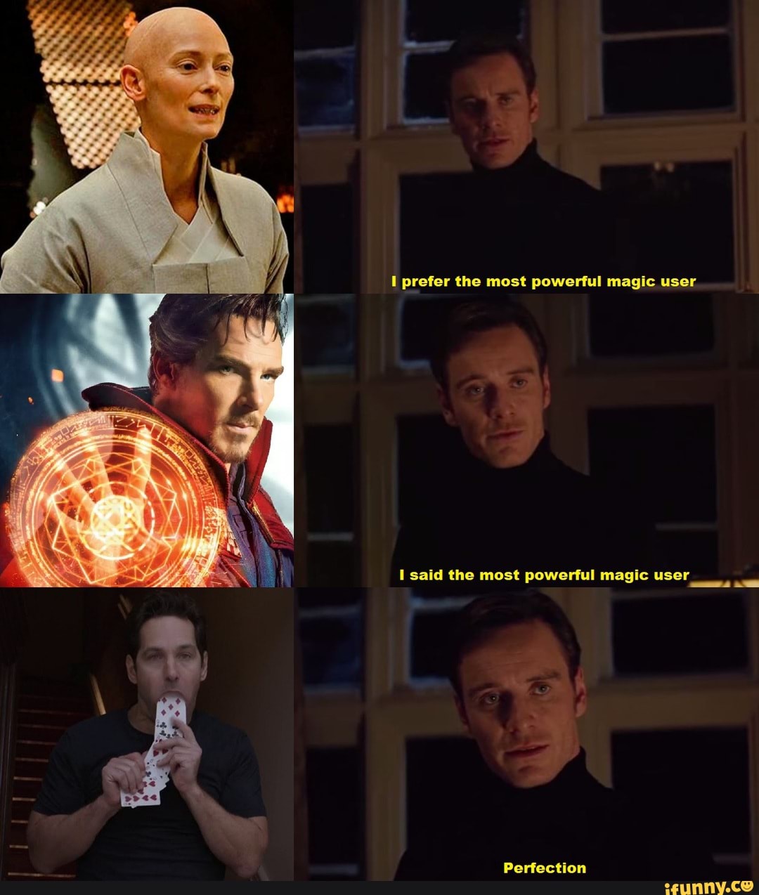 Meme - I prefer the most powerful magic user said the most powerful ...