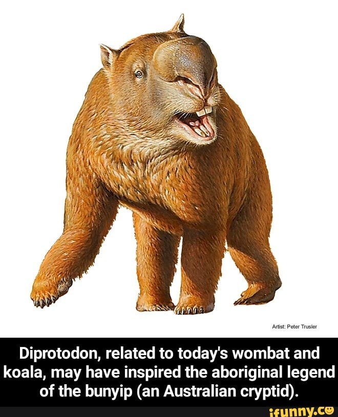 Diprotodon Bunyip