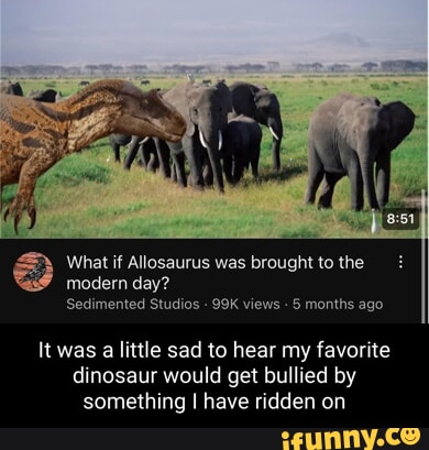 What if Allosaurus was brought to the modern day? Sedimented Studios ...