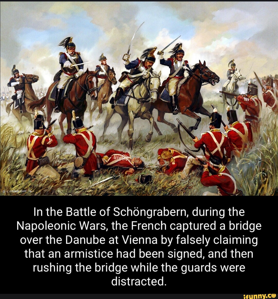 In the Battle of Sch6ngrabern, during the Napoleonic Wars, the French ...